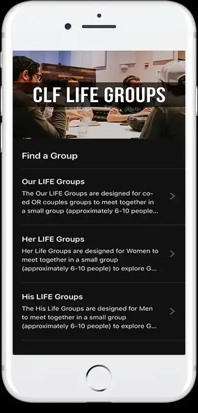 Join Life Groups at CLF - Christian Life Fellowship